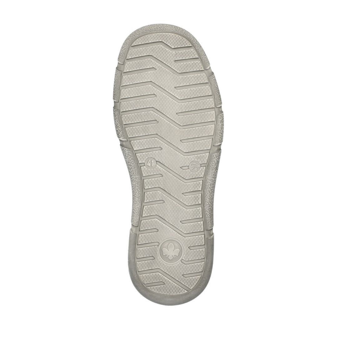 Men's Rieker 04051 Slip-on Shoe - Flexible, Lightweight Comfort – White ...