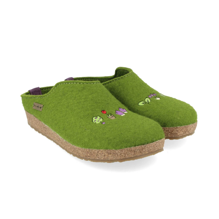 Women's Haflinger Gardening Wool Clog - Slip-On, Supportive Comfort ...